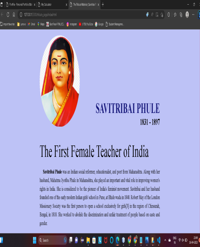 PortFlix - Personal Portfolio Website